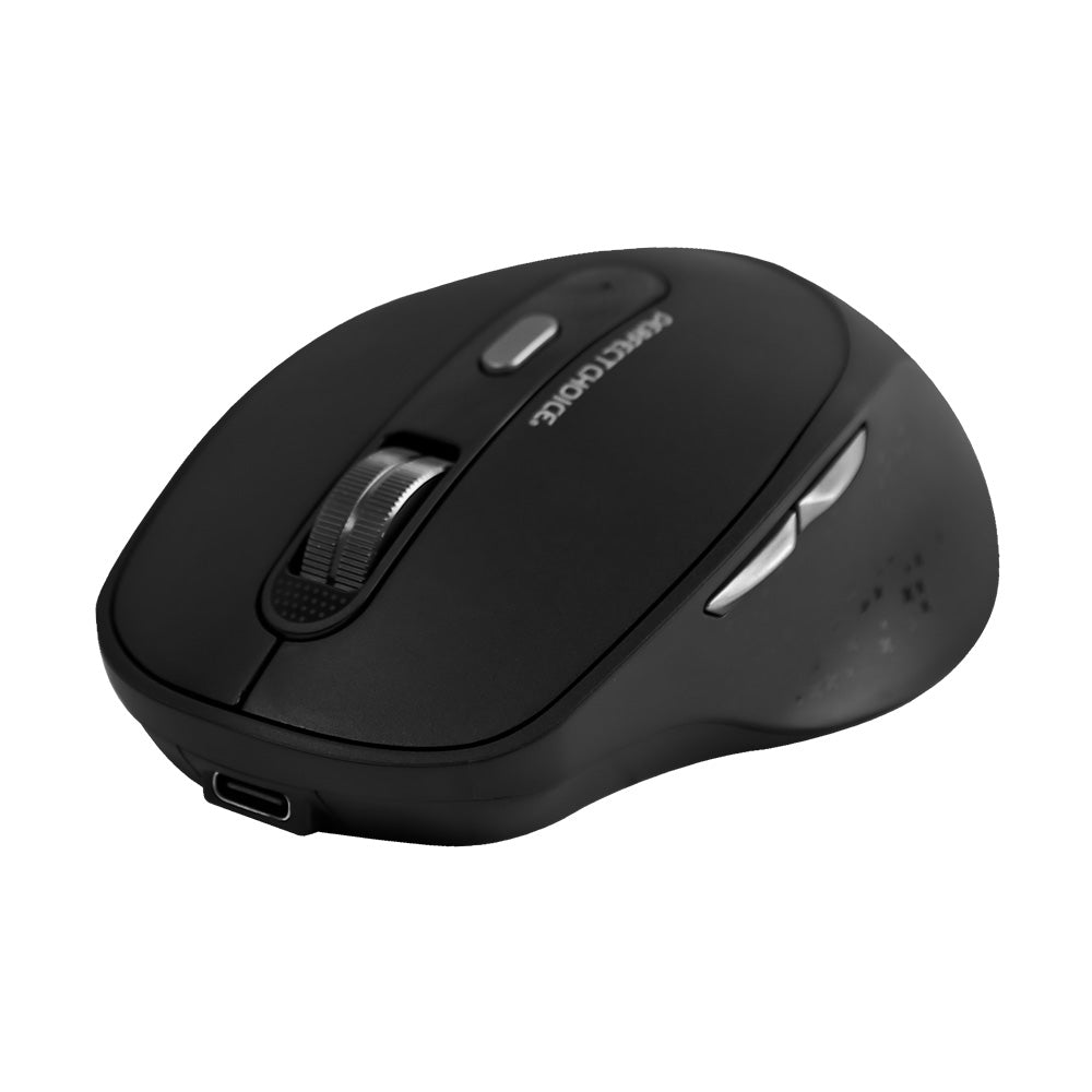 Mouse Inalámbrico Recargable Clic Silencioso Clix | PERFECT CHOICE